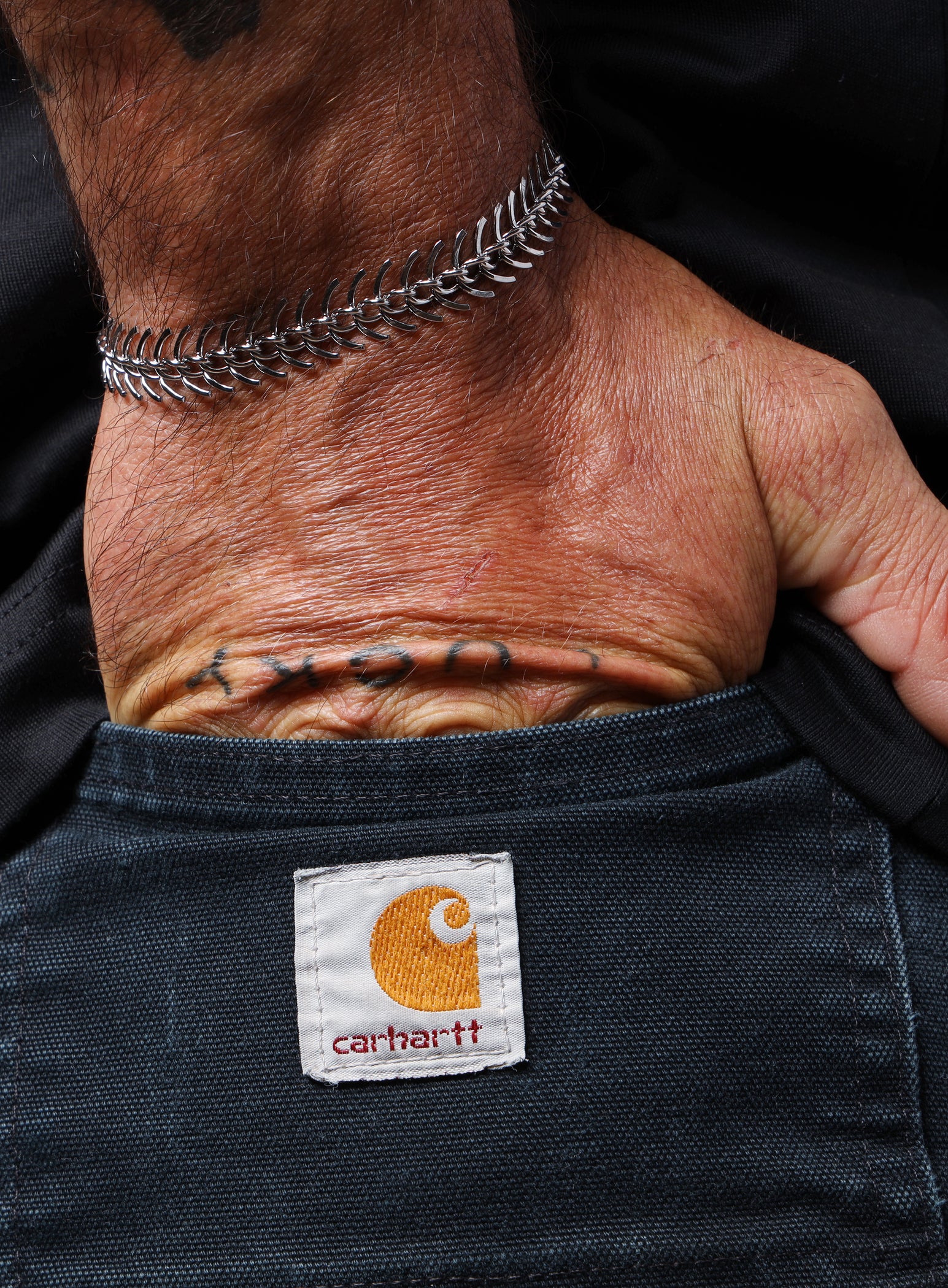 Waterproof Stainless Steel Spine Chain Bracelet — WE ARE ALL SMITH