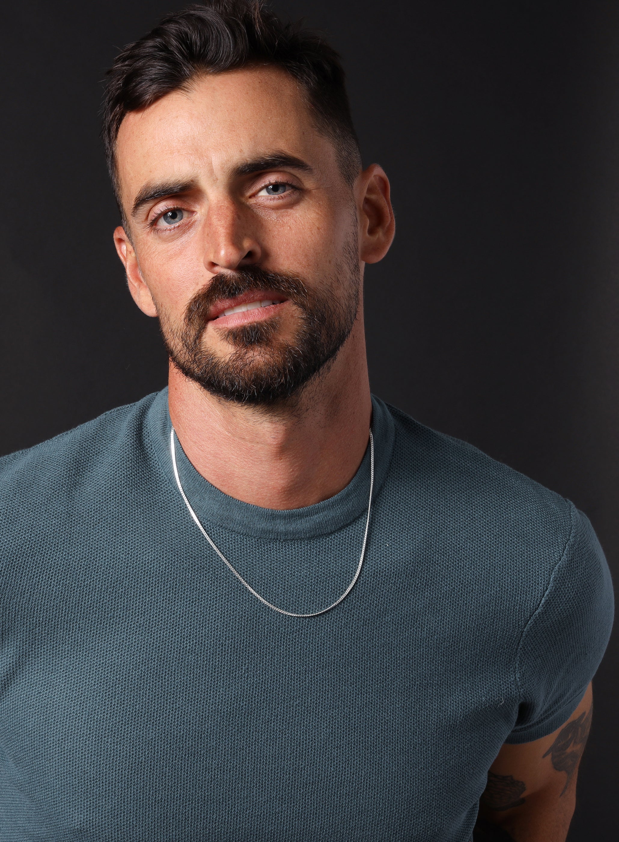 925 Sterling Silver Minimalist 2mm Cuban Chain Necklace for Men — WE ...