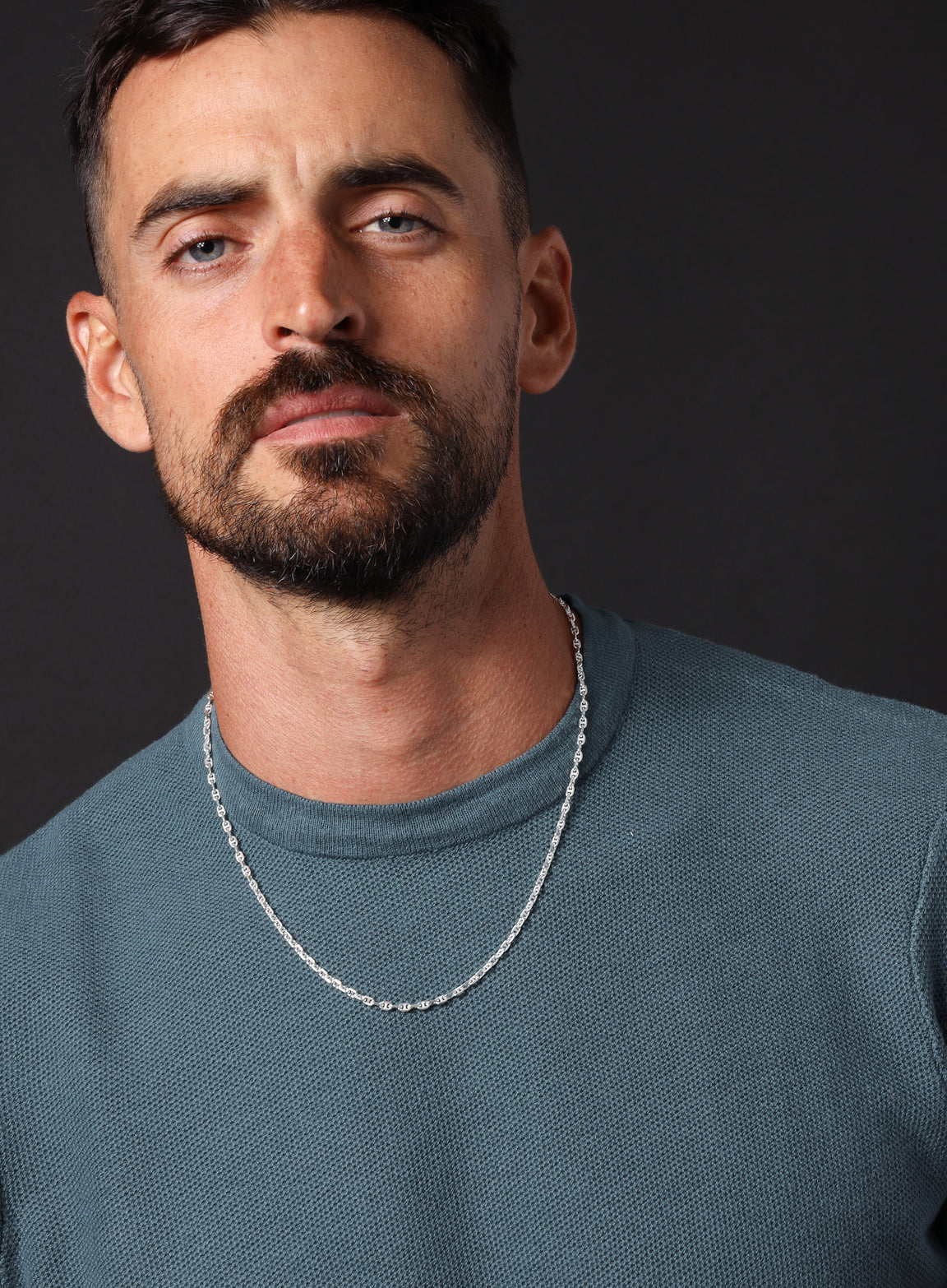 925 Sterling Silver Anchor Chain Necklace for Men — WE ARE ALL SMITH