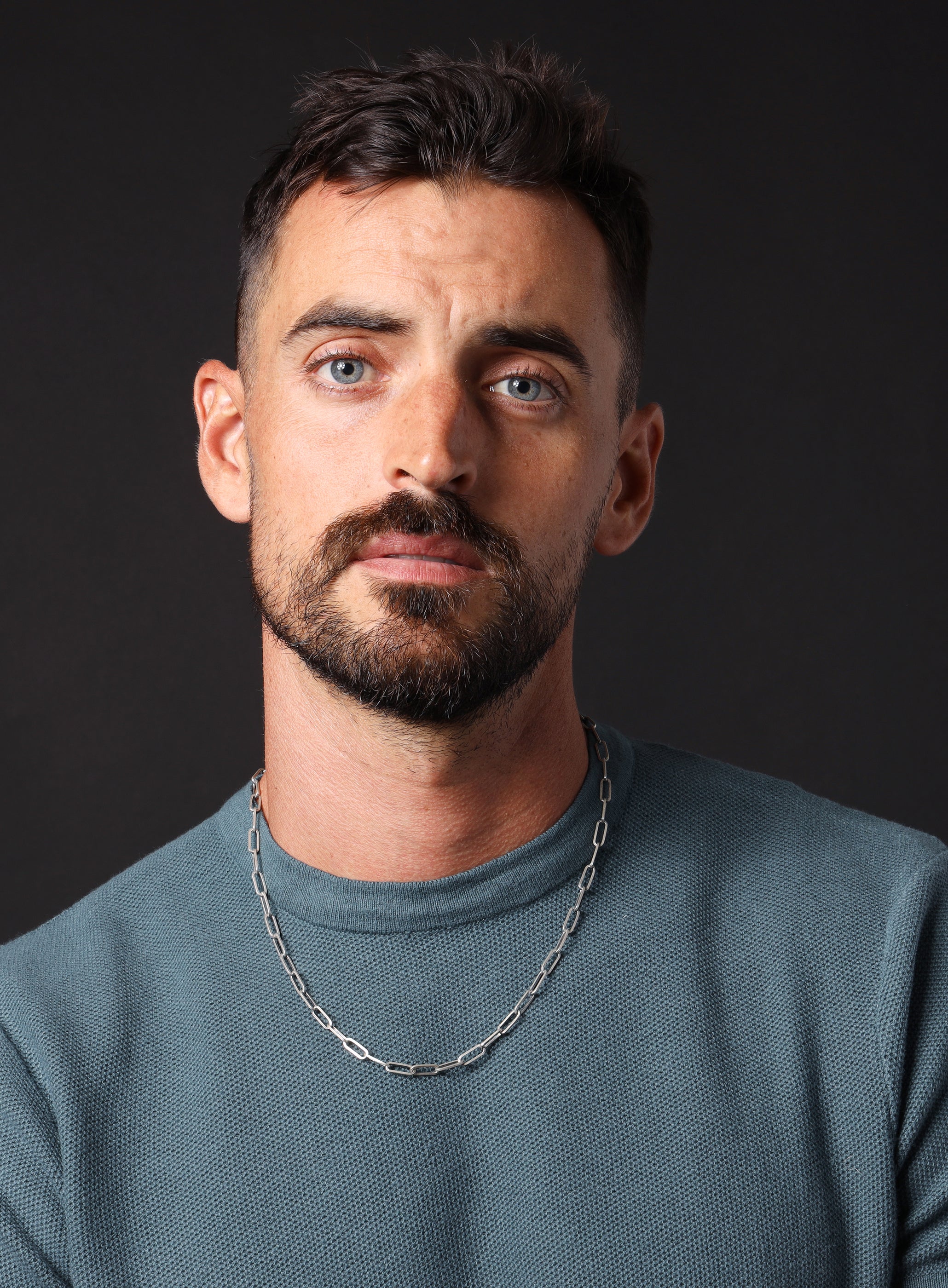 925 Oxidized Sterling Silver Cable "Clip" Chain — WE ARE ALL SMITH