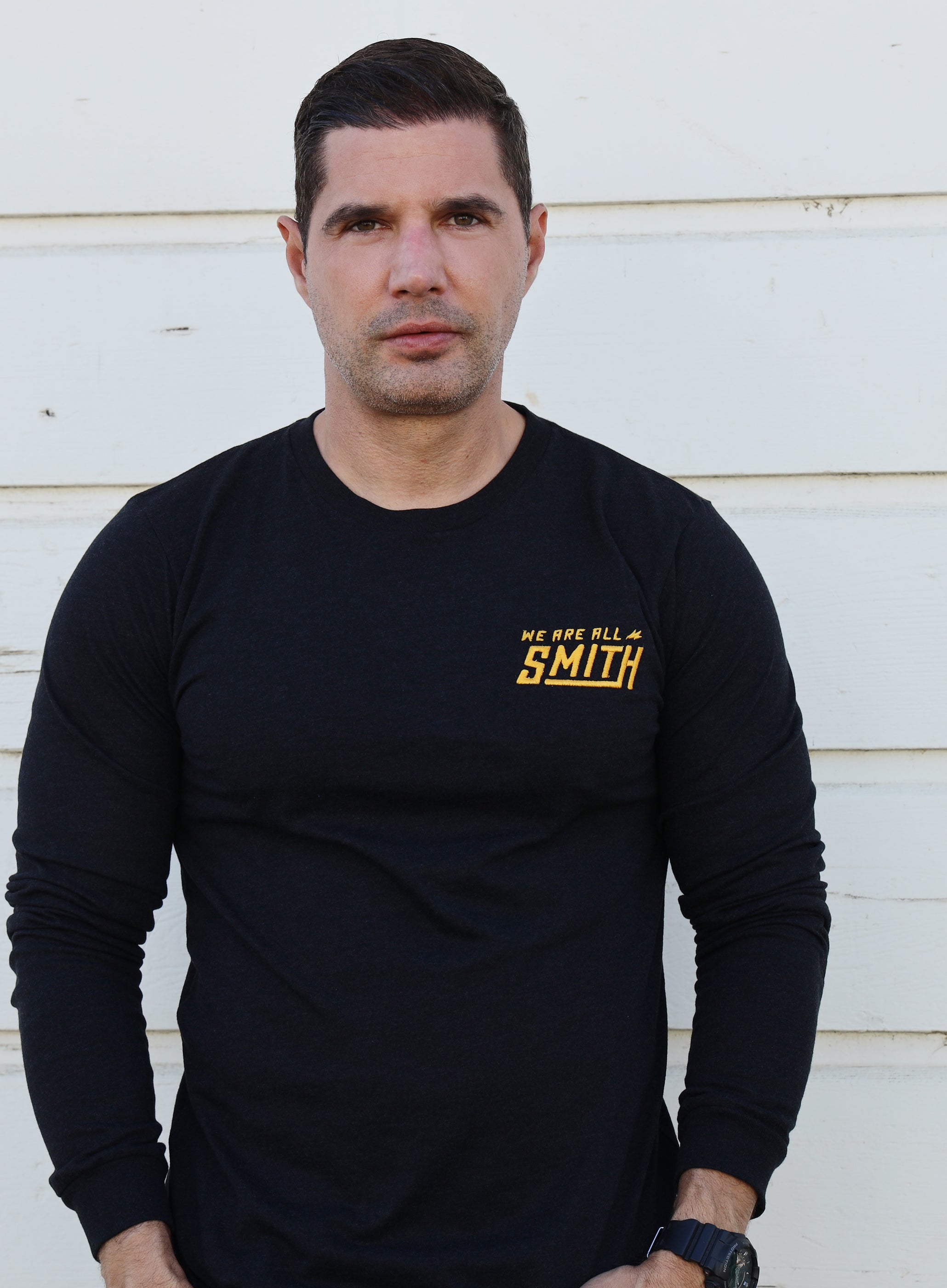 We Are All Smith Logo Unisex Long Sleeve Tee — WE ARE ALL SMITH