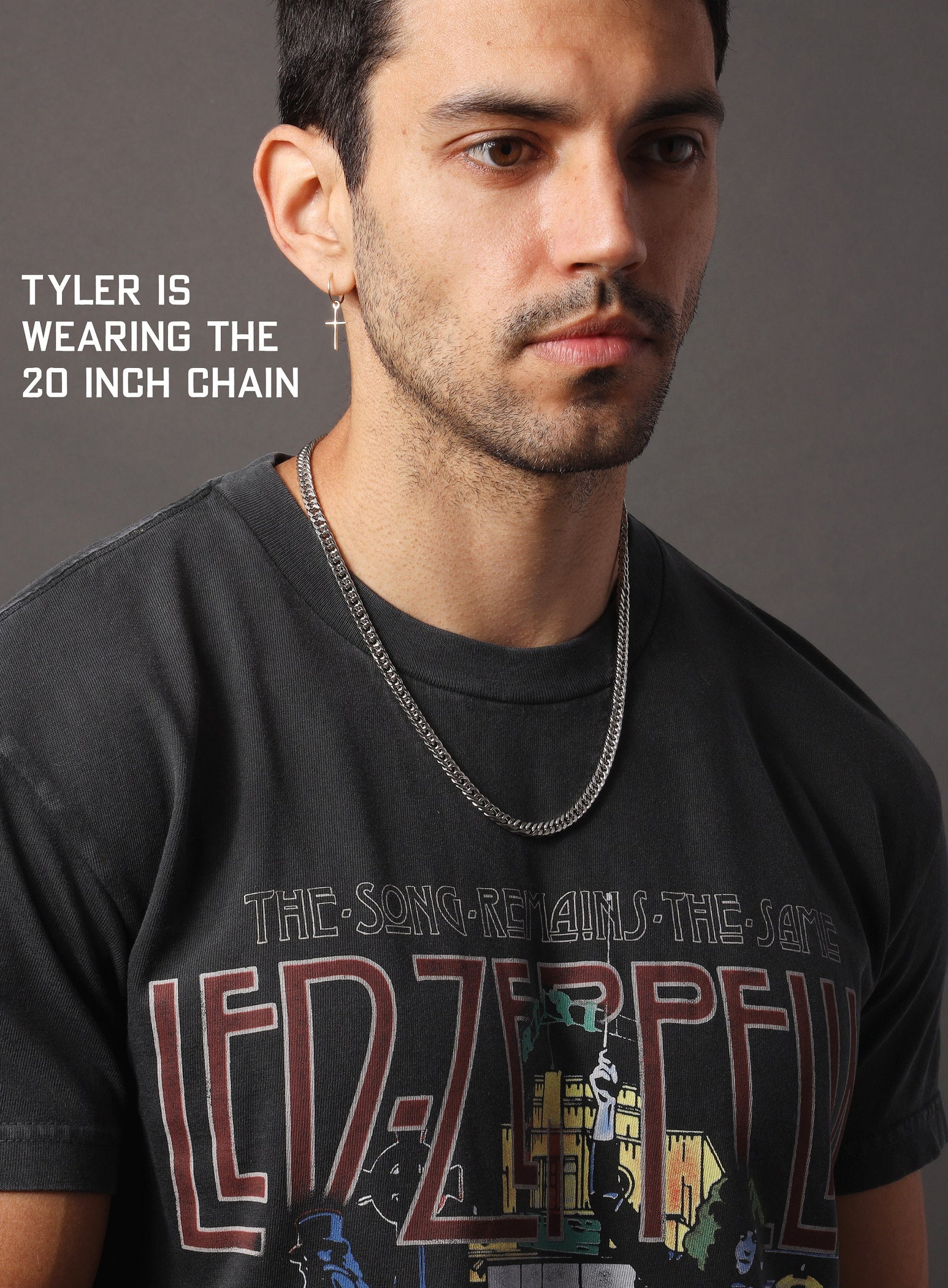 Waterproof Men's Cuban link style 316L Stainless Steel — WE ARE ALL SMITH