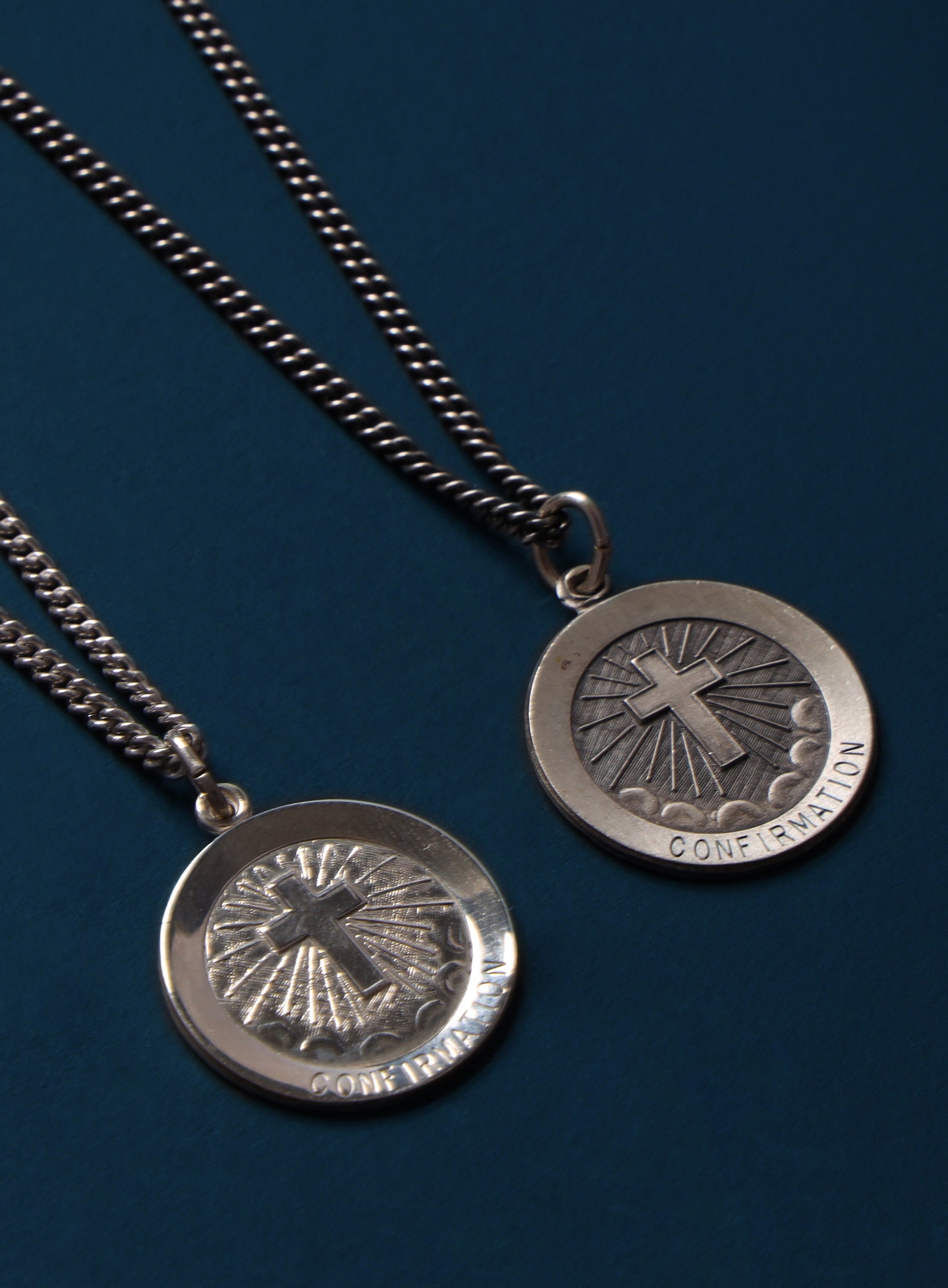 Confirmation Cross Sterling Silver Pendant Necklace for men — WE ARE ...