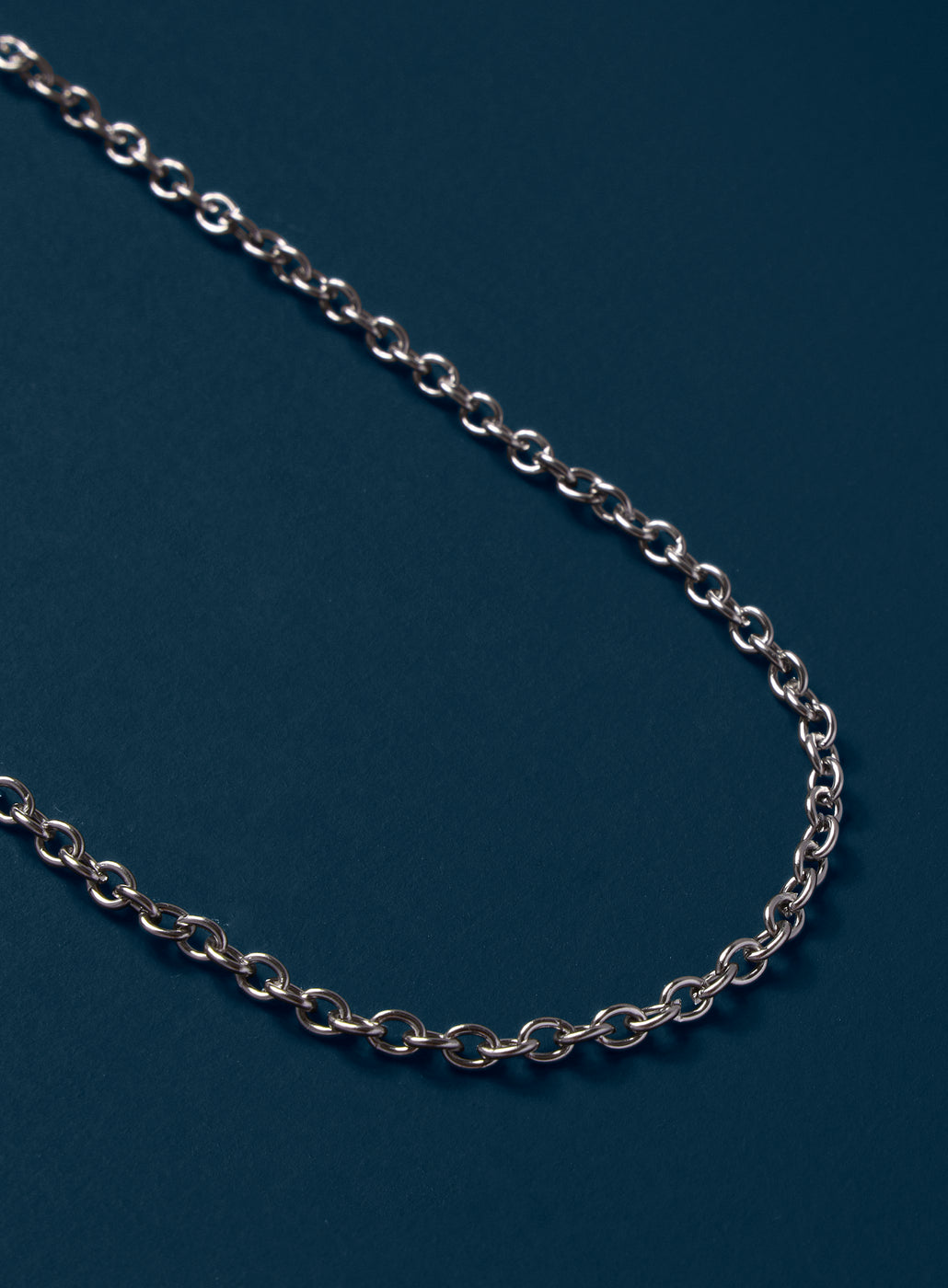 Waterproof Classic 3mm Cable Chain Necklace for Men — WE ARE ALL SMITH